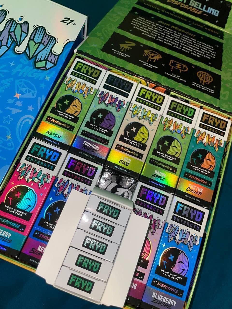 FRYD DISPOSABLES FLAVORS - Buy Buzz Bar Disposable